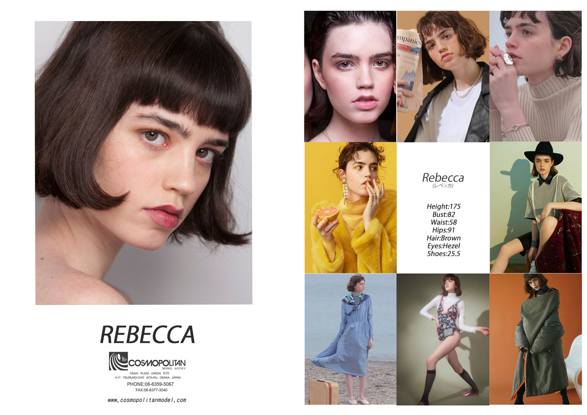 REBECCA in Tokyo – Cosmopolitan Model Agency